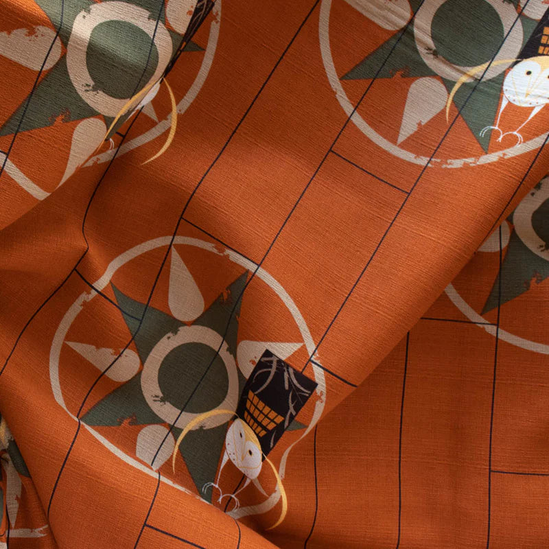 Hexit BARKCLOTH | Charley Harper Barkcloth by Charley Harper for Birch ...